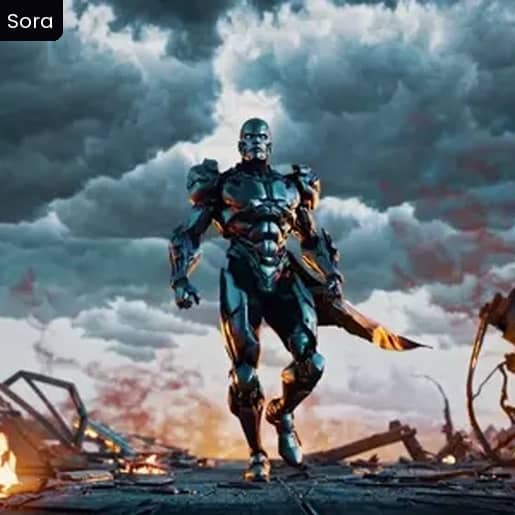 Epic Characters in Cinematic Heroic Walk | Sora Prompt