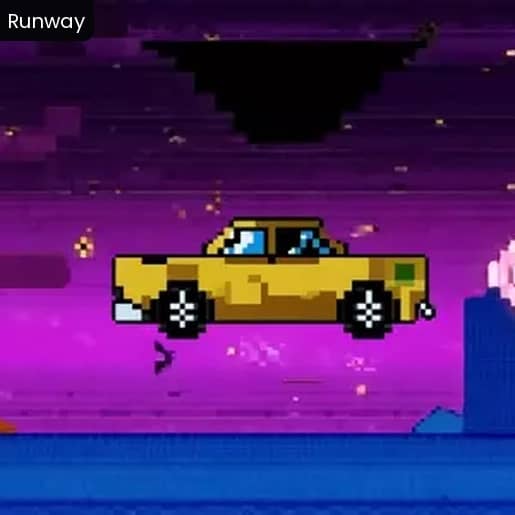 Runway Prompt | AI Generated 8-bit Pixel Art Animation
