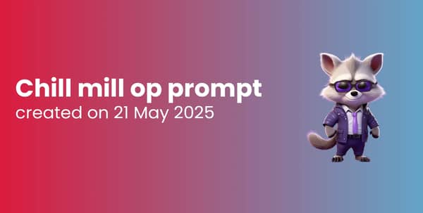 Shop | Chill mill op prompt
